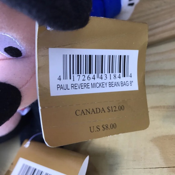 Disney | Toys | Disney Mickey Minnie Mouse Paul Revere Betsy Ross Bean ...